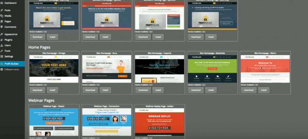 profitbuilder-templates | Your Income Advisor
