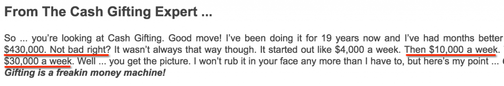 fake-income-screenshot | Your Income Advisor