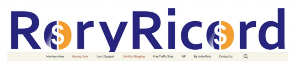 Is Rory Ricord a Scam? Link Post Blogging by Rory Ricord - Your Income ...