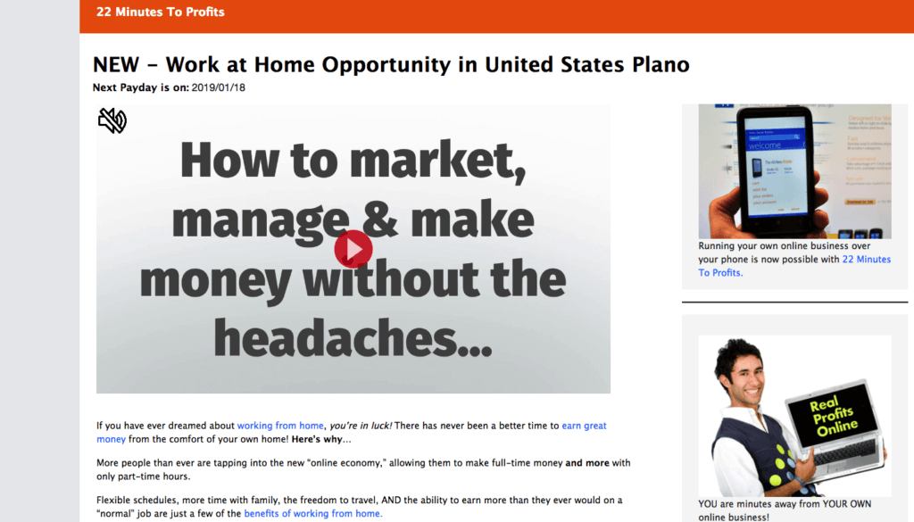 22 minutes to fake profits | Your Income Advisor