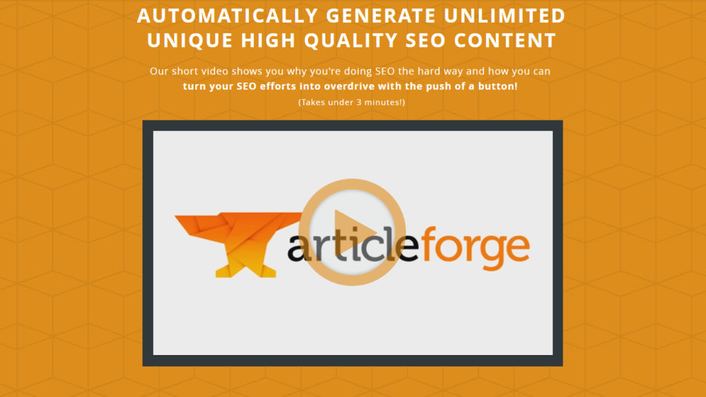 Article Forge Review. All Your Questions Answered - Your Income Advisor